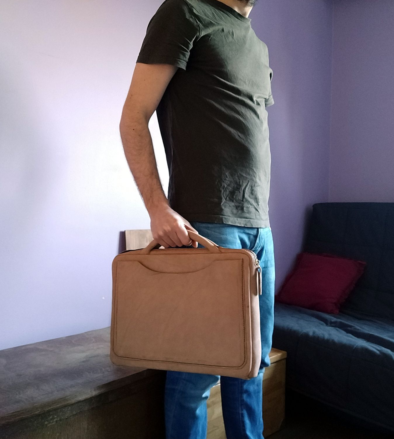 Leather Laptop Portfolio : 13 Steps (with Pictures) - Instructables