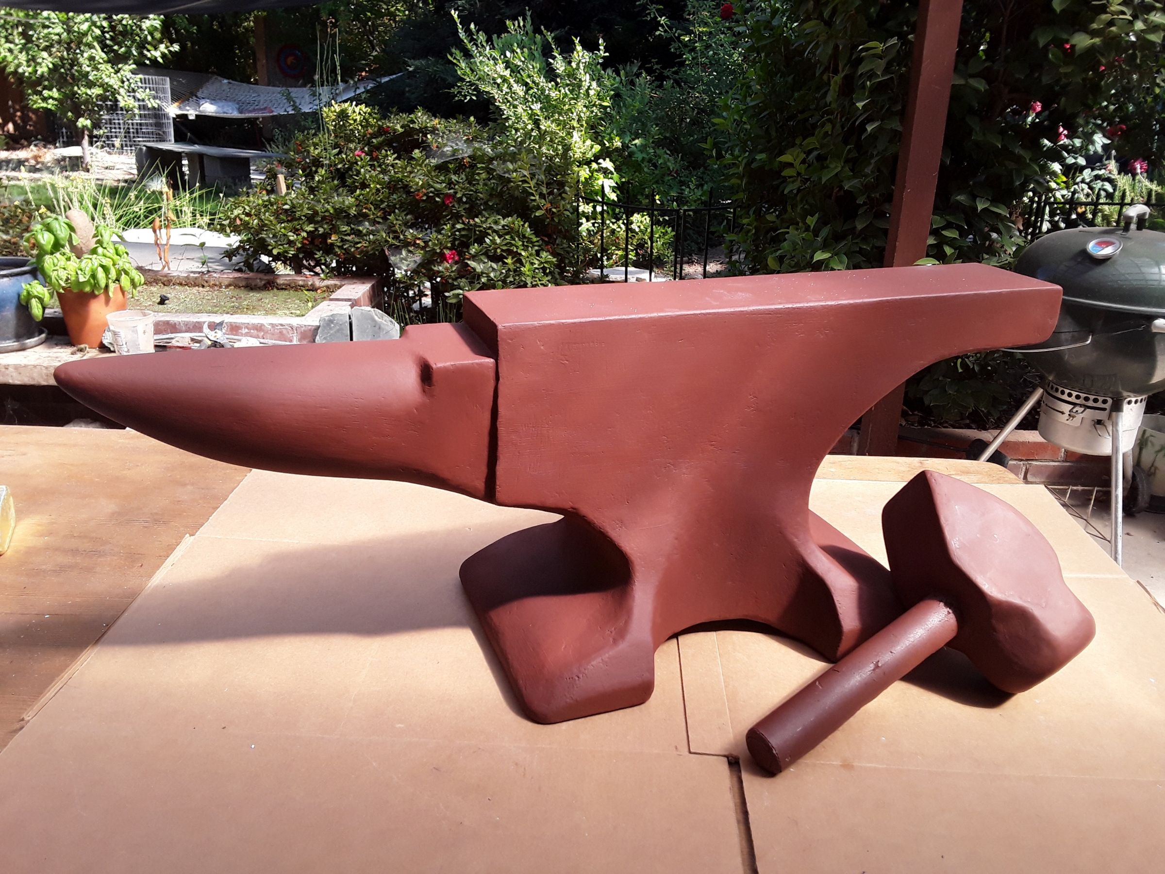 ACME Anvil Prop From Recycled Styrofoam : 6 Steps (with Pictures ...