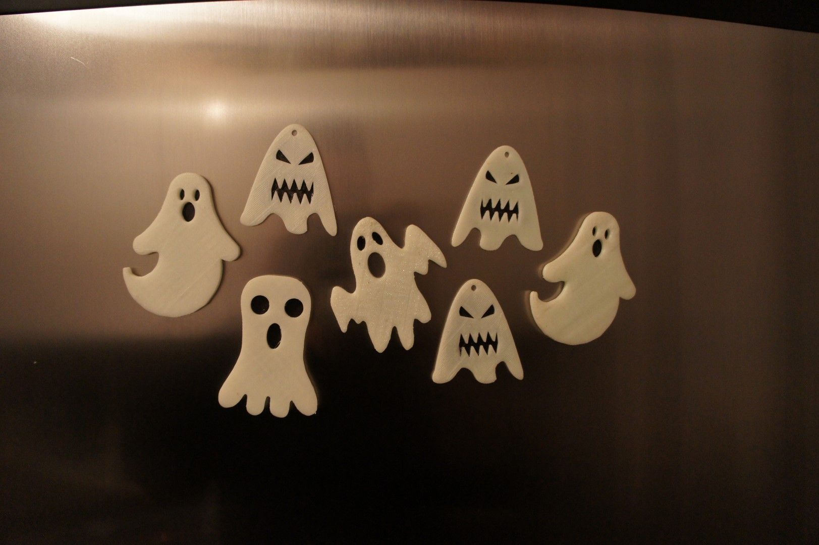 Glow-in-the-dark Ghost Fridge Magnets : 6 Steps (with Pictures ...