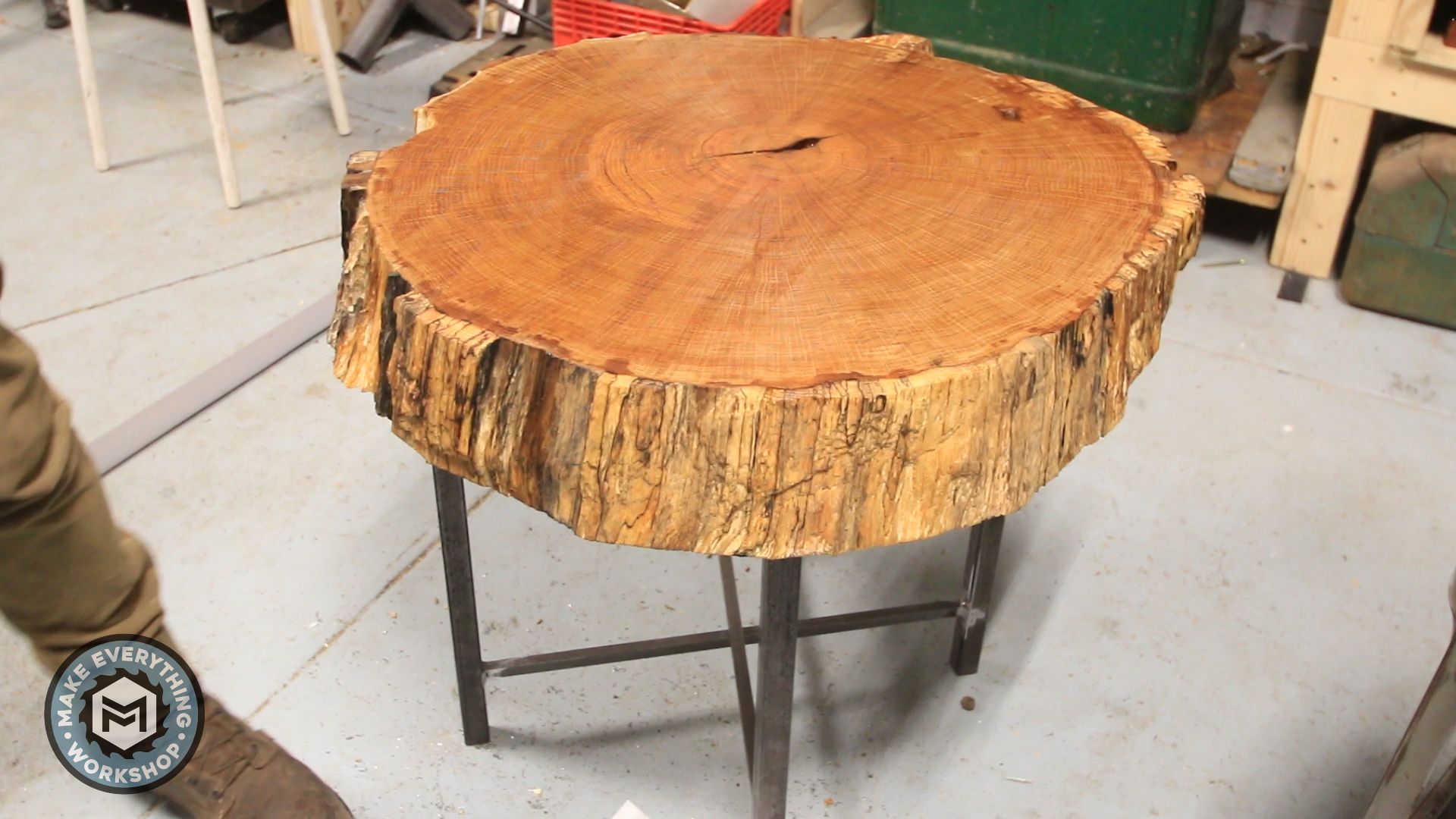 How To: Log Slice Side Table : 15 Steps (with Pictures) - Instructables