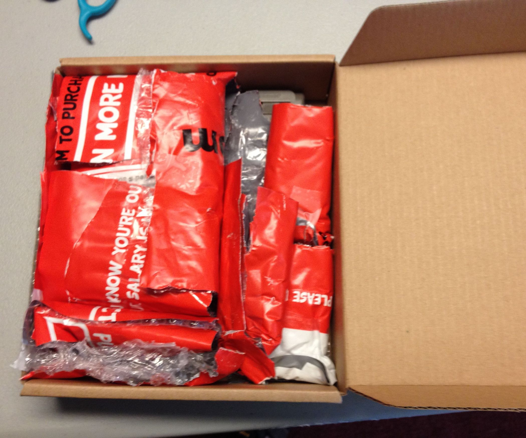 Stuff a Package With Reused Packing Materials - Instructables