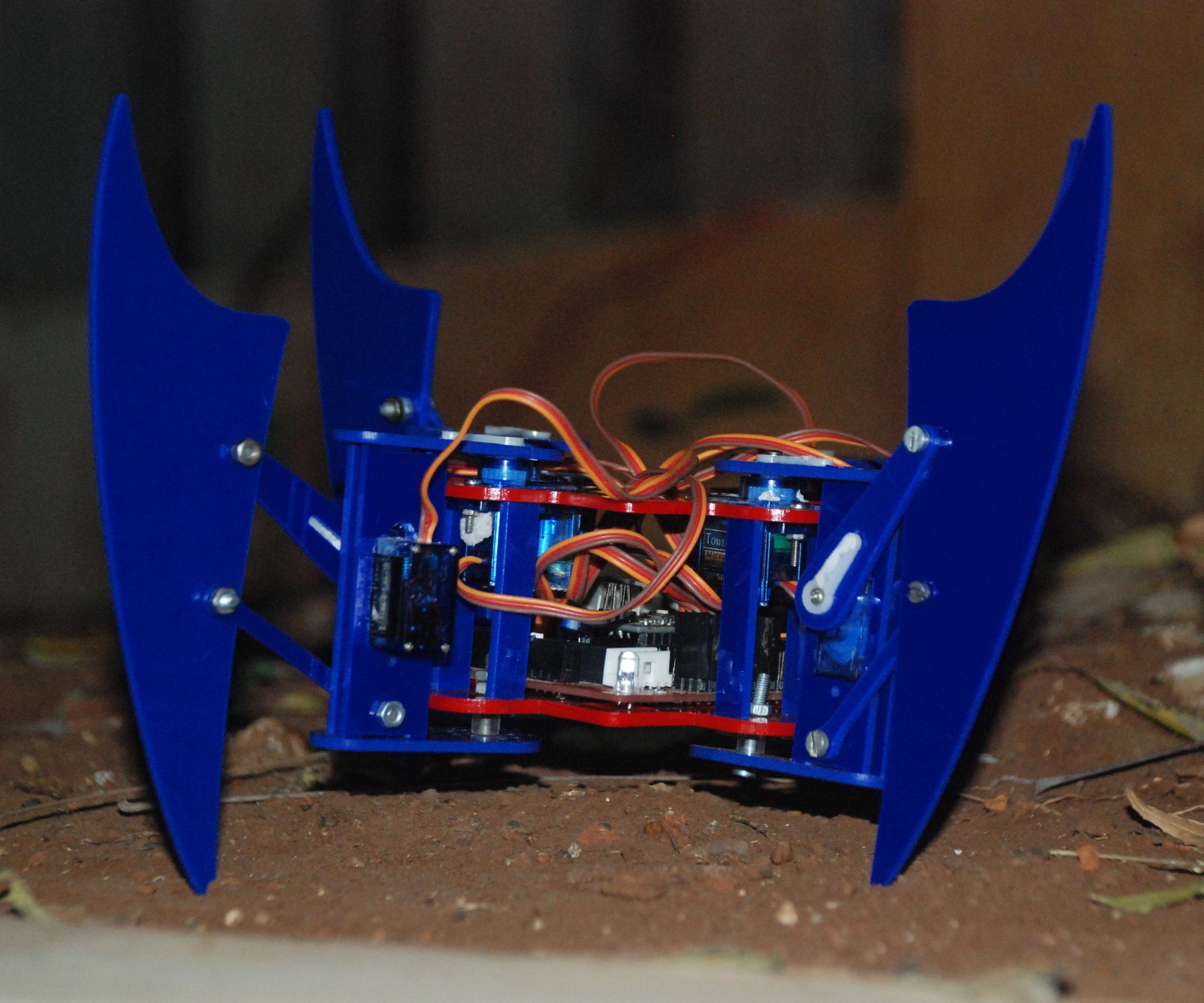 "Miles" the Quadruped Spider Robot : 5 Steps - Instructables