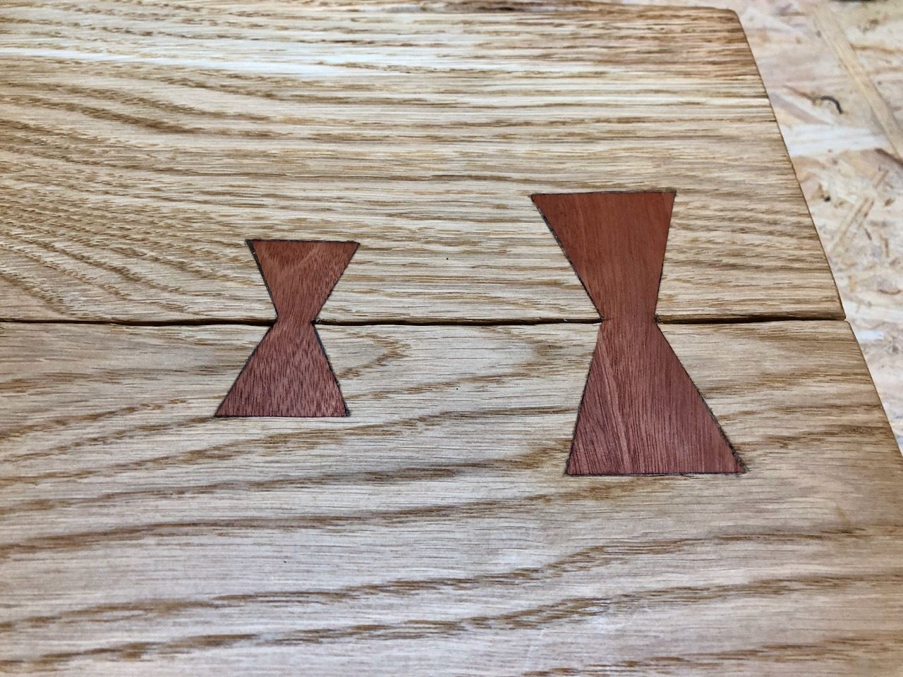 Live Edge Slab Coffee Table With Bow Ties : 11 Steps (with Pictures ...