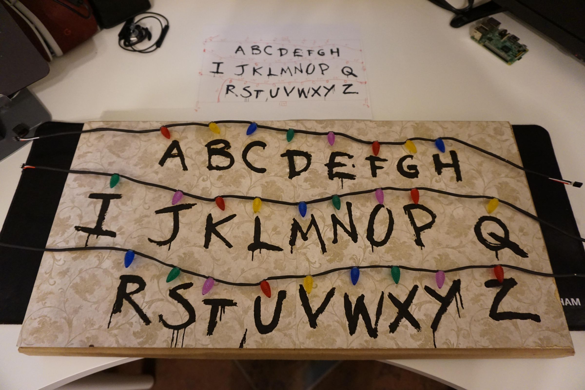 Laser-Engraved Stranger Things Wall : 16 Steps (with Pictures ...
