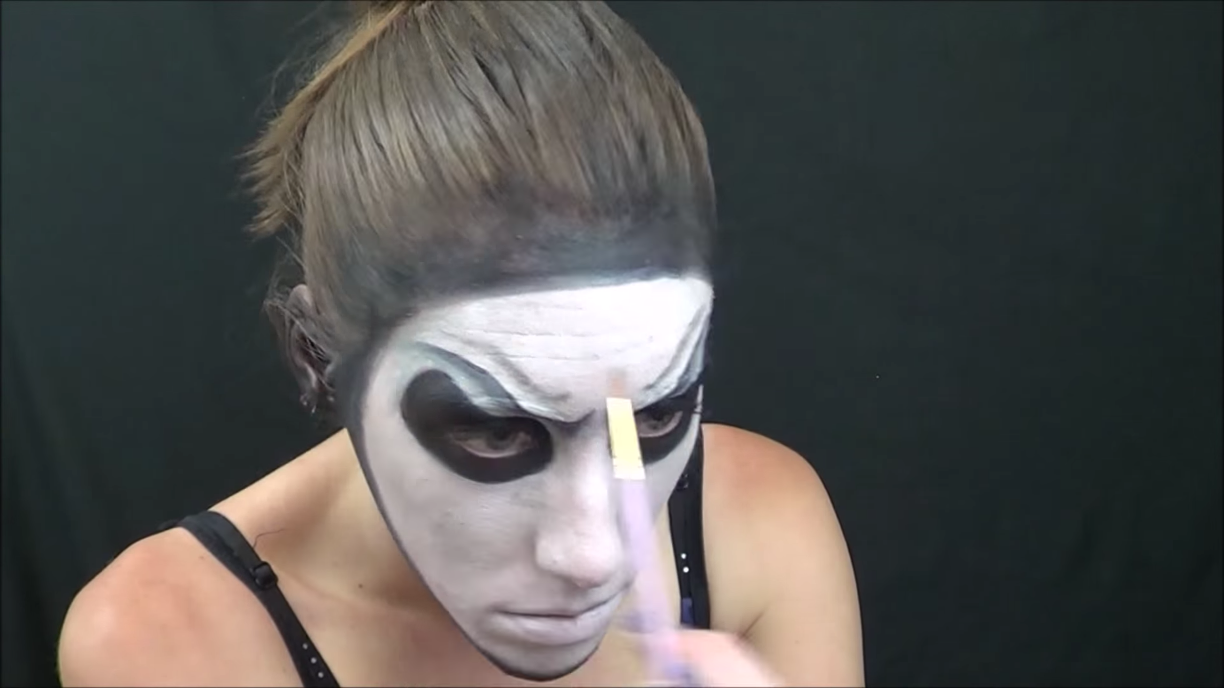 Jack Skellington Eye Makeup