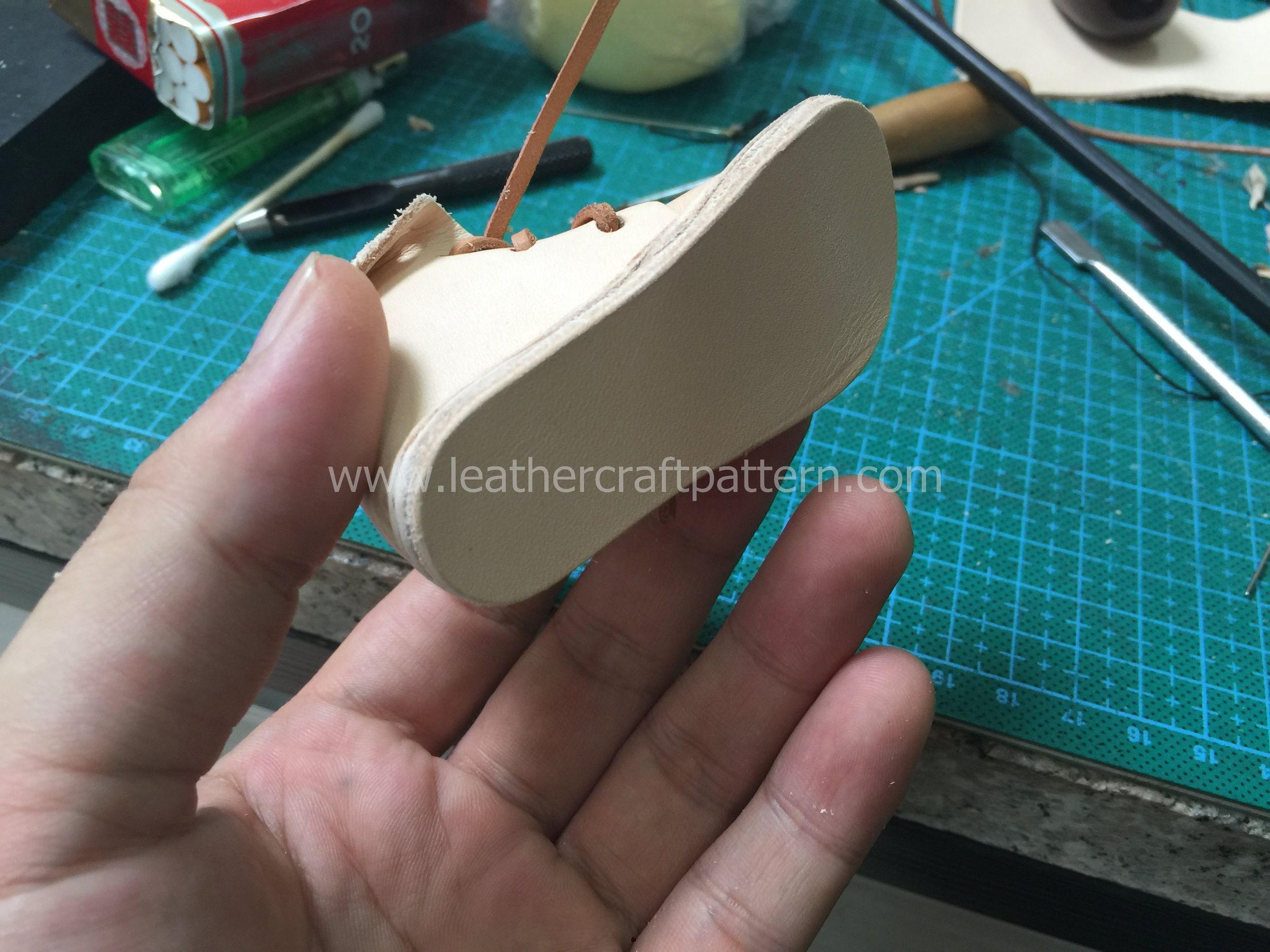 Leather Shoe Key Fob : 10 Steps - Instructables