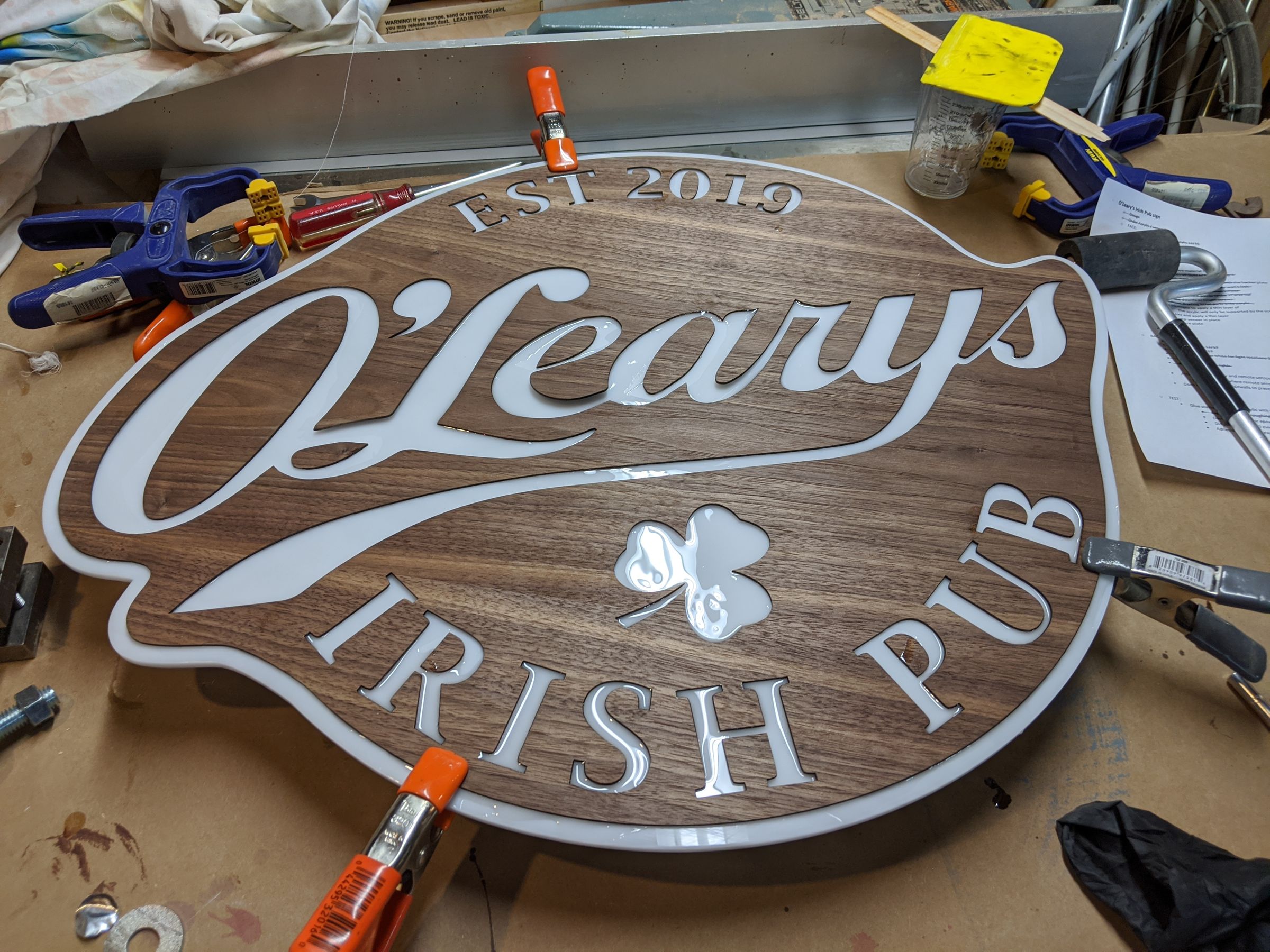 LED Backlit Sign : 10 Steps (with Pictures) - Instructables