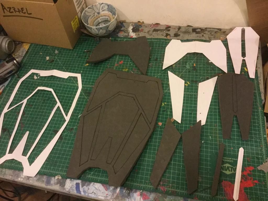 How to Make a DC: "Azrael" Costume : 21 Steps (with Pictures ...