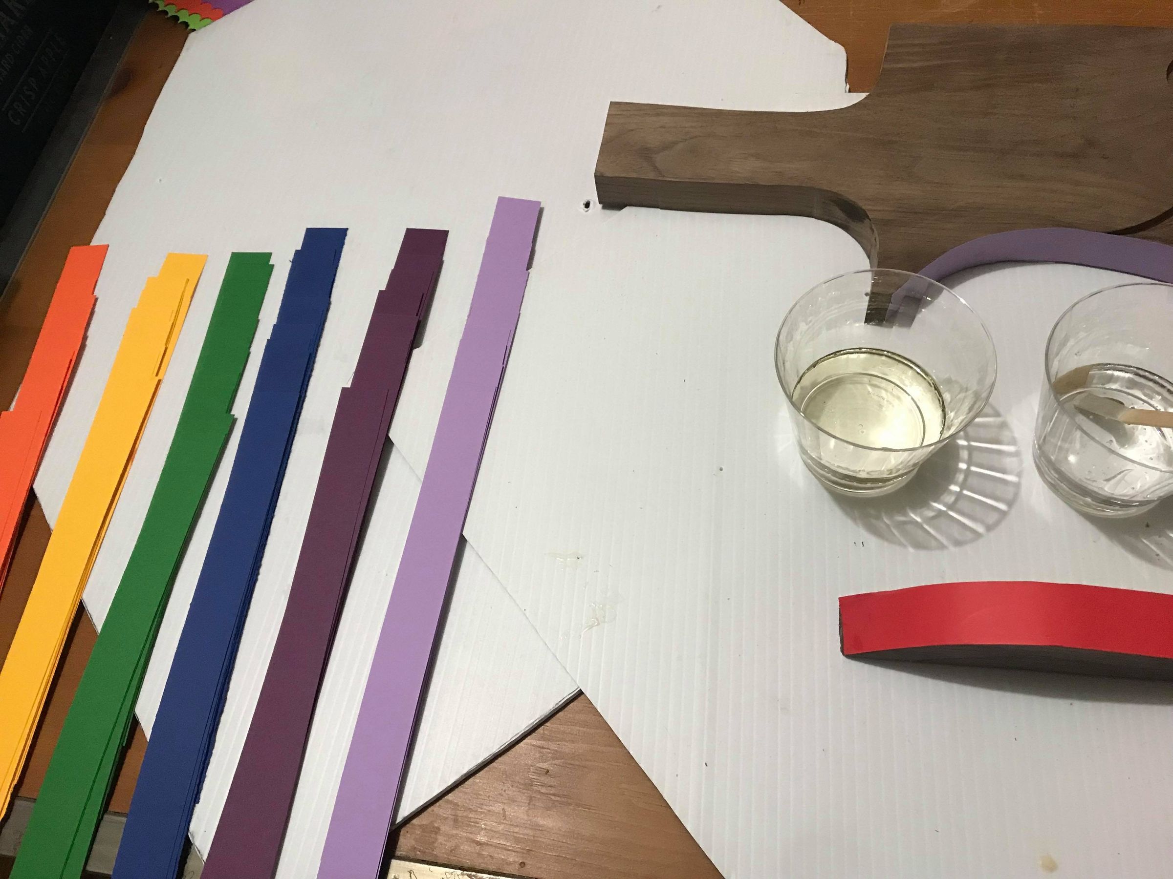 Micarta Like You've Never Seen Before, in a Rainbow Themed Cheese Board ...