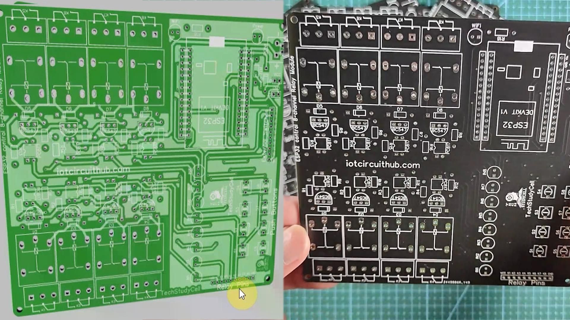 Smart Home Automation Using Blynk & ESP32 IoT Projects | WiFi & Manual ...