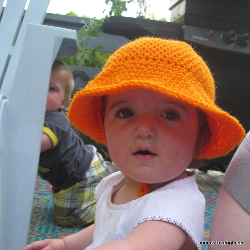 Simple Orange Sun Hat - Instructables