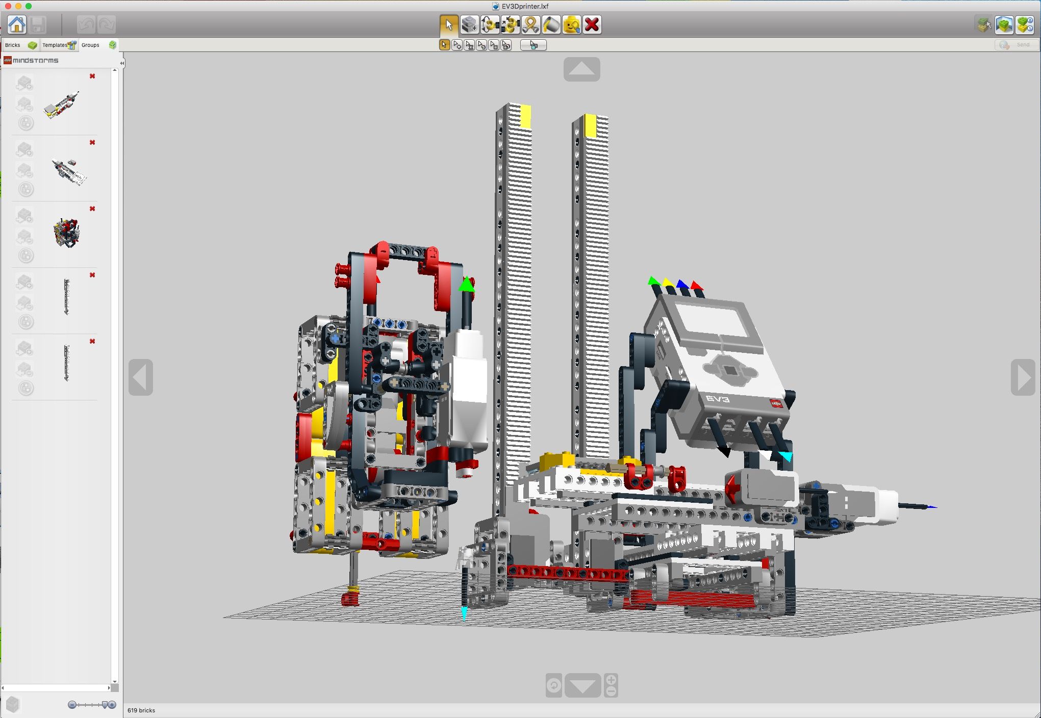 NEW EV3Dprinter: LEGO MINDSTORMS 3D Printer (3rd Generation) : 5 Steps (with Pictures ...