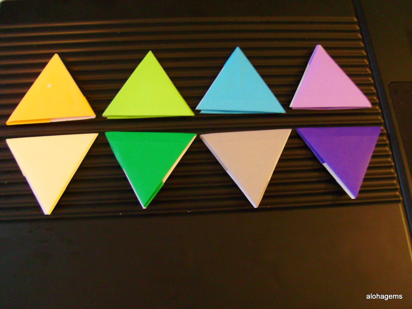 Origami of Platonic Solids: Octahedron : 8 Steps (with Pictures ...
