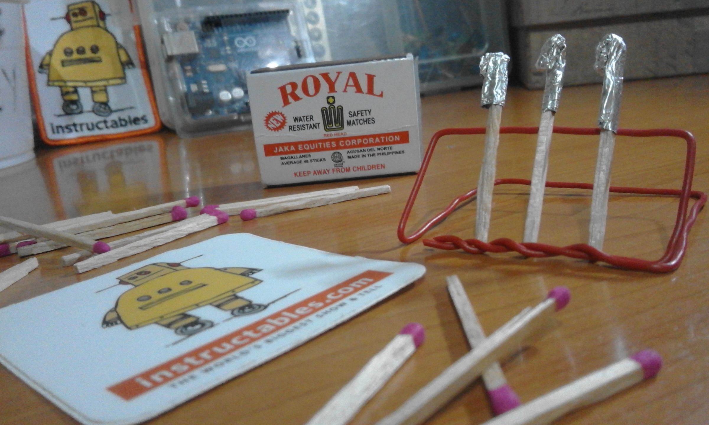 Rocket Science: Make a Matchstick Rocket! : 7 Steps (with Pictures ...