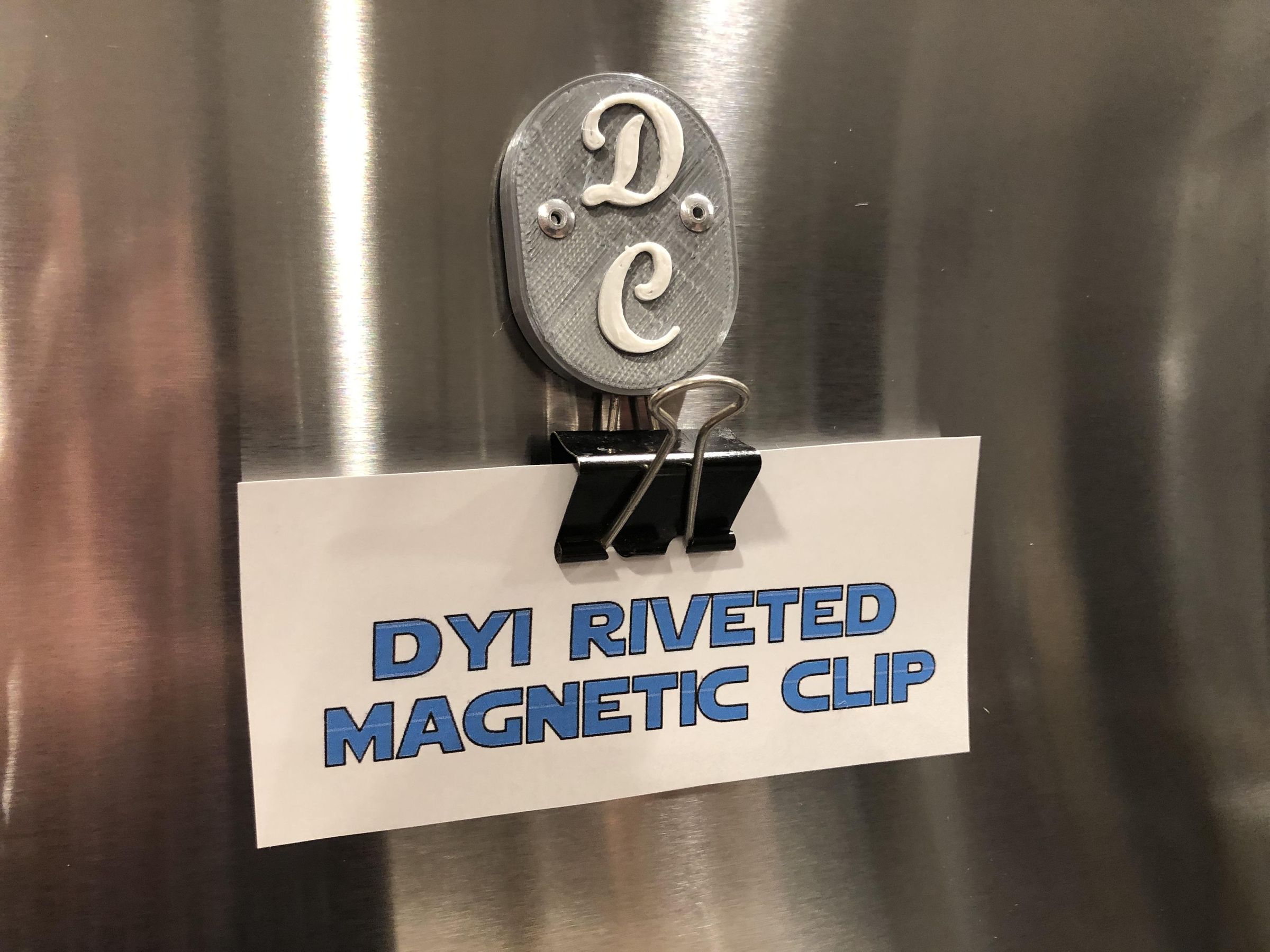 DYI Riveted Magnetic Clips : 4 Steps (with Pictures) - Instructables