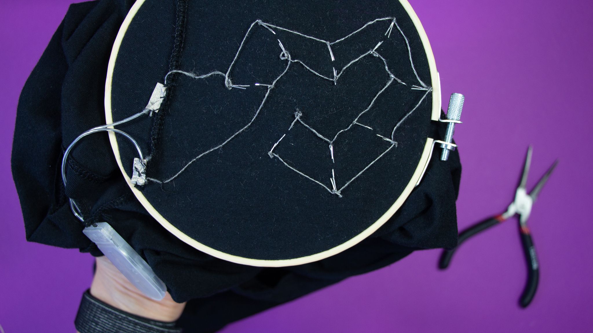 How to Sew LEDs Into a T-Shirt : 9 Steps (with Pictures) - Instructables