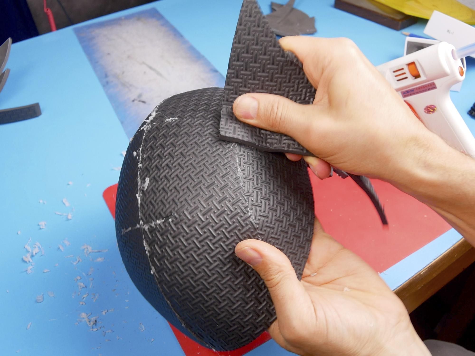 DIY Spartan Helmet Costume From Foam! : 27 Steps (with Pictures ...