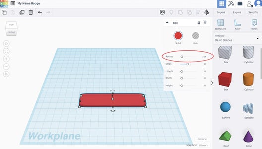 How To Make Name Badge In Tinkercad 6 Steps Instructables how-to-make-name-badge-in-tinkercad-6-steps-instructables