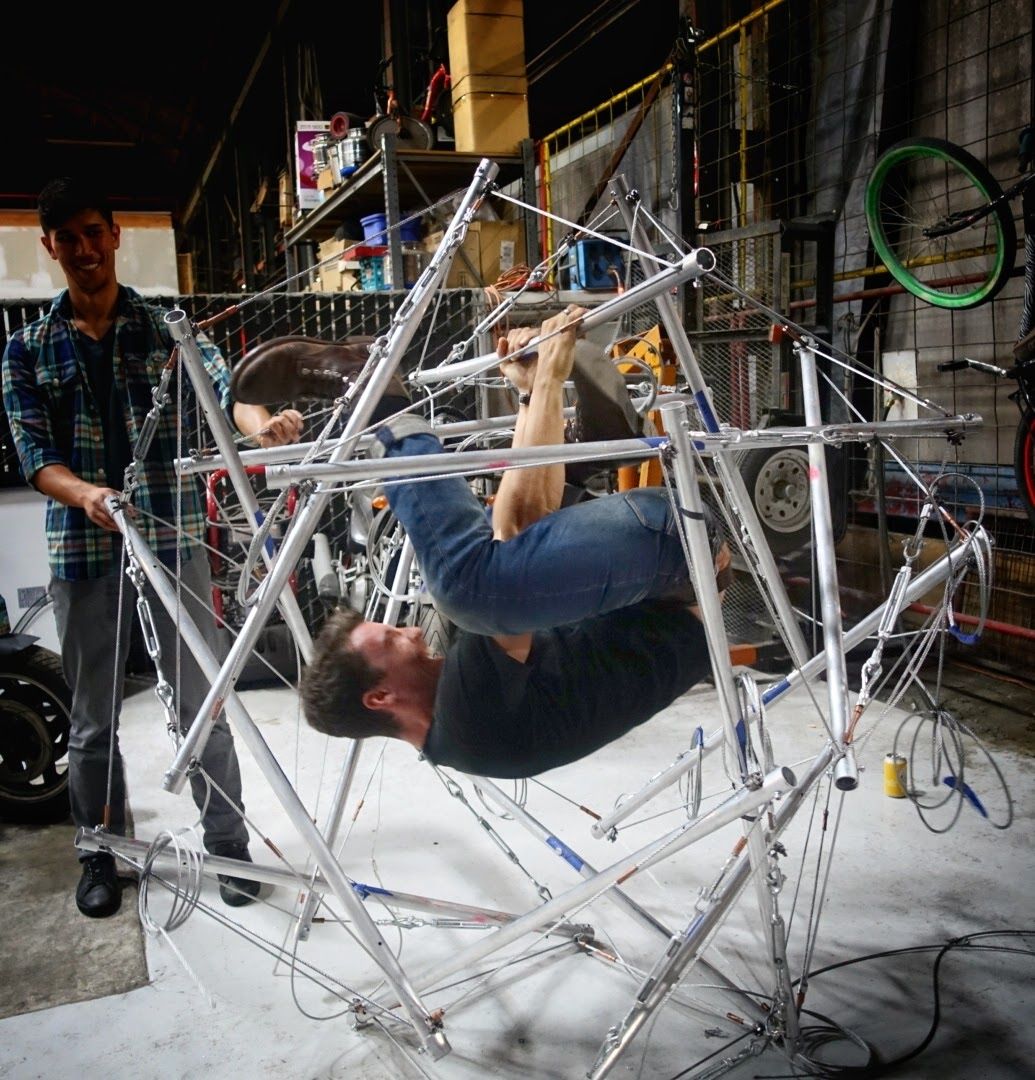 Tensegrity Goes Big for Burning Man : 47 Steps (with Pictures ...