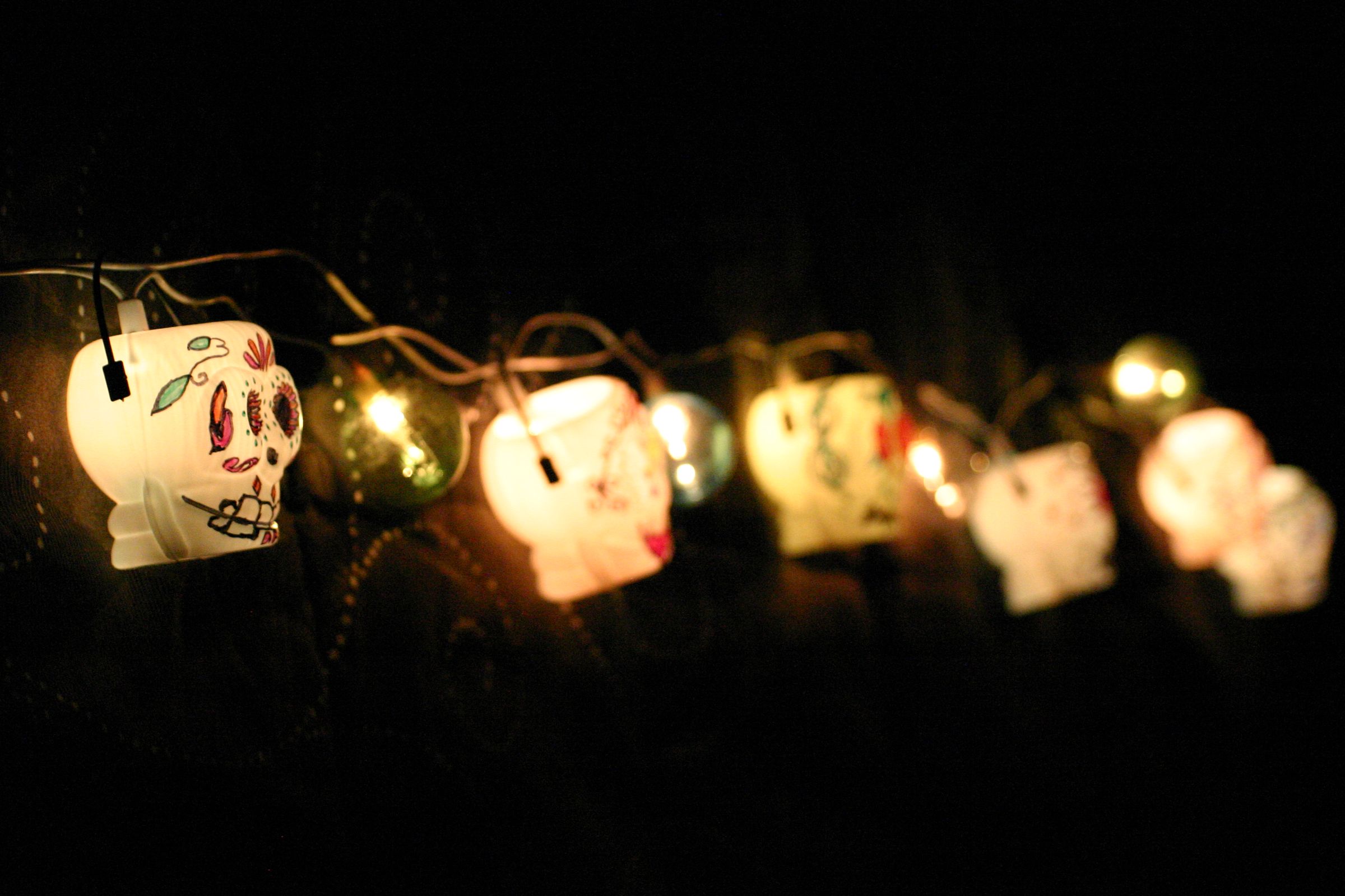 Sugar Skull String Lights : 3 Steps (with Pictures) - Instructables