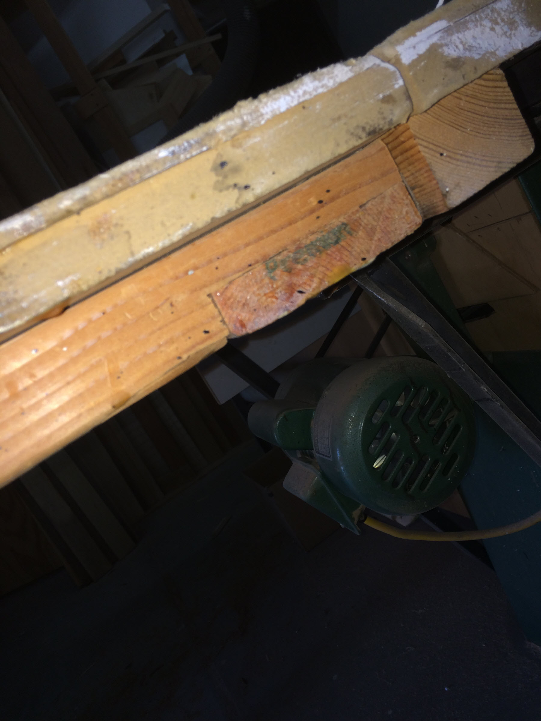 Sliding Table Saw Outfeed Extension Table : 3 Steps (with Pictures ...