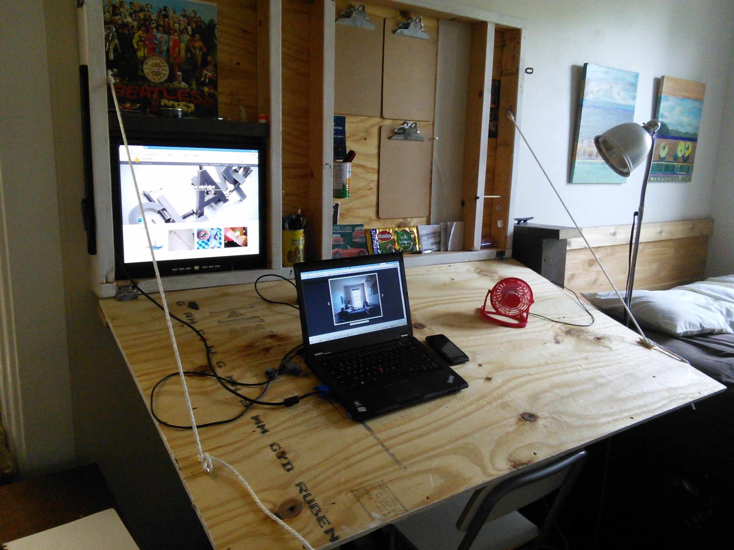 Hideaway Drafting Table : 7 Steps (with Pictures) - Instructables