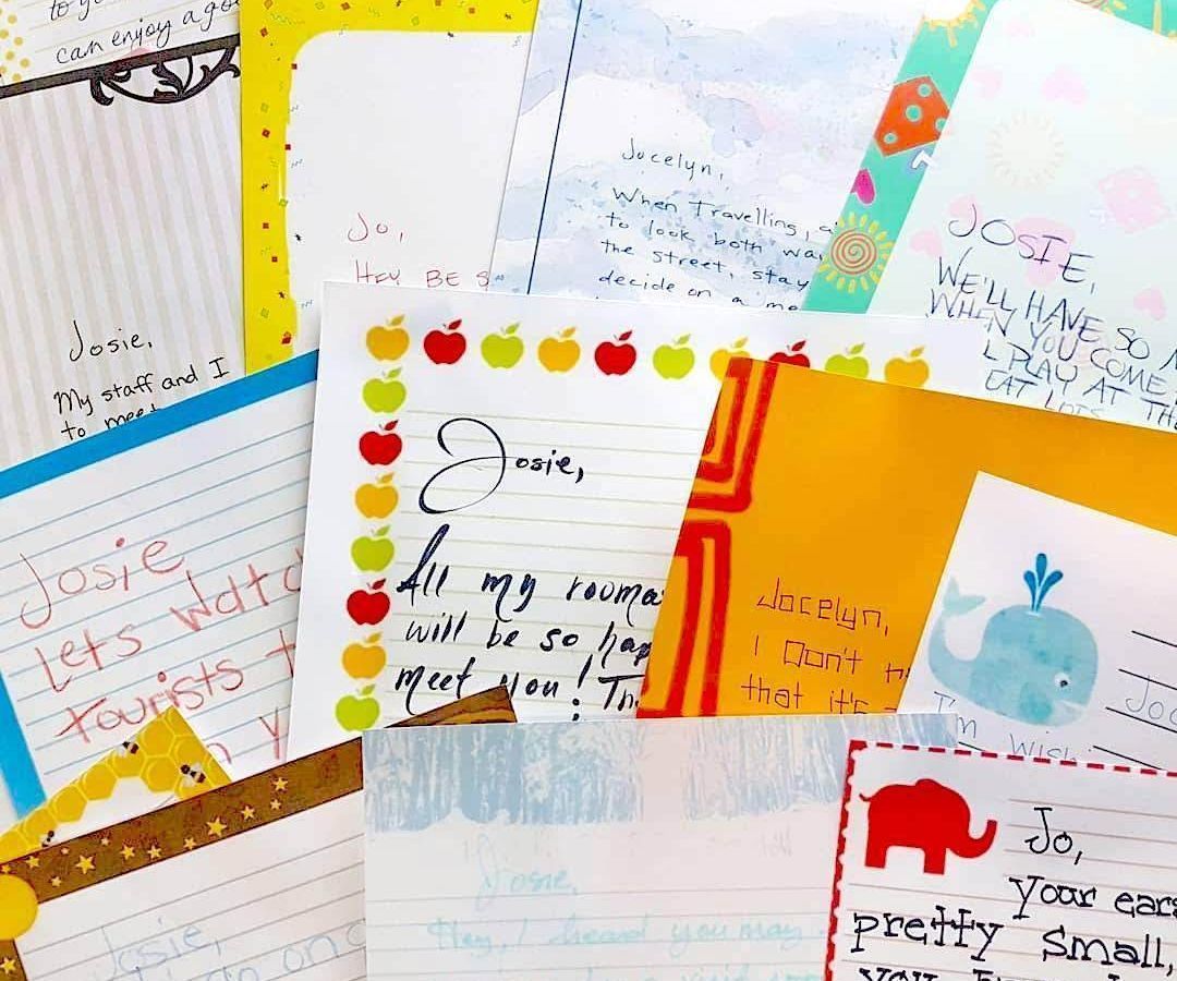 Disney Characters Writing