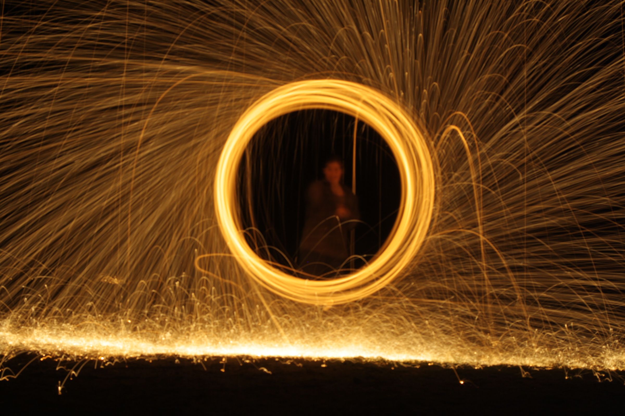 The Ring of Fire: a Cheap Steel Wool Pyrotechnic Display : 12 Steps ...
