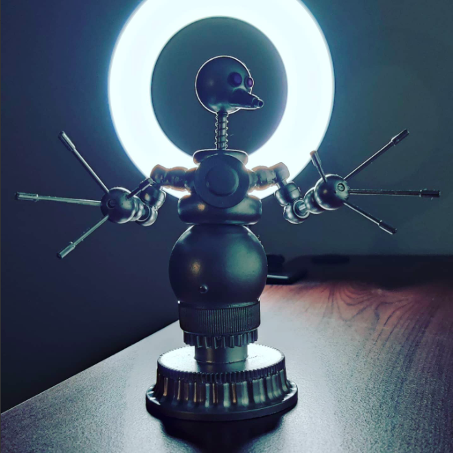 REFURBISHMENT OF BIRTHDAY GIFT " ZOBOT ORION " STOP MOTION ANIMATION ...