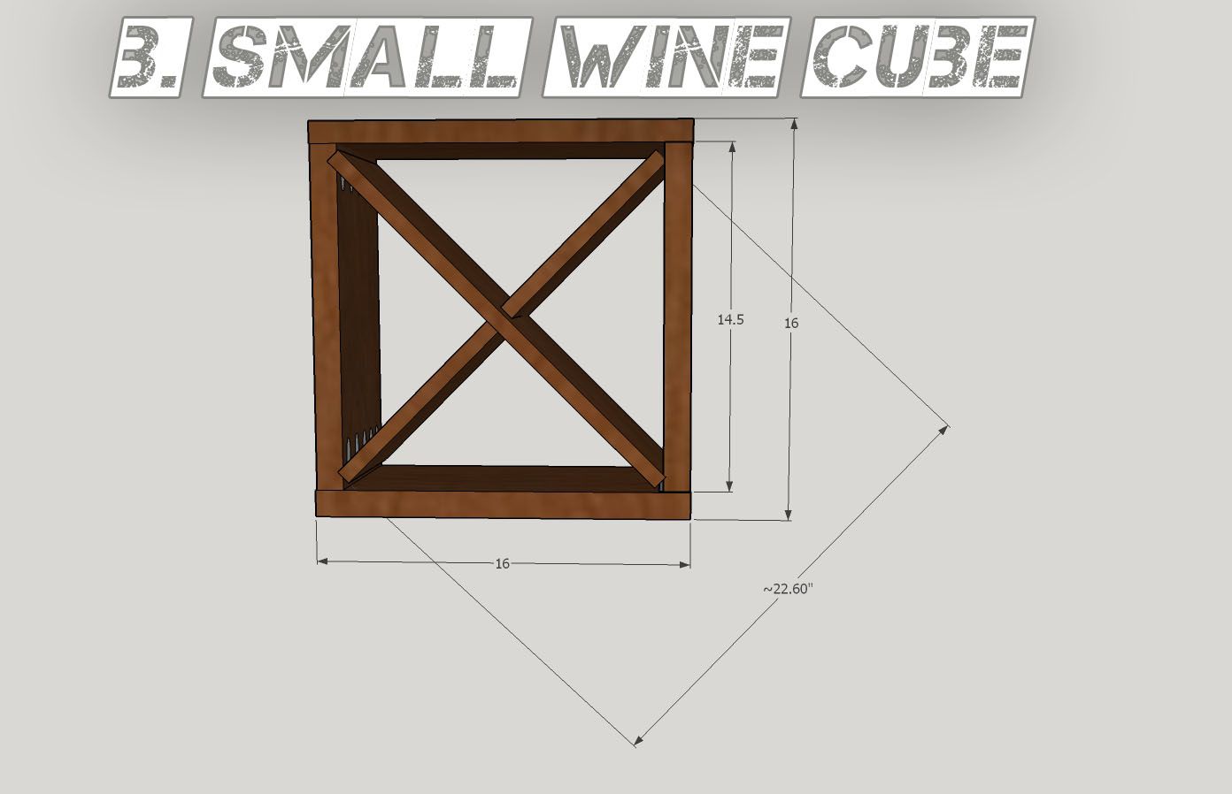 How to Make a 24-bottle Wine Rack Storage Cube : 5 Steps (with Pictures ...