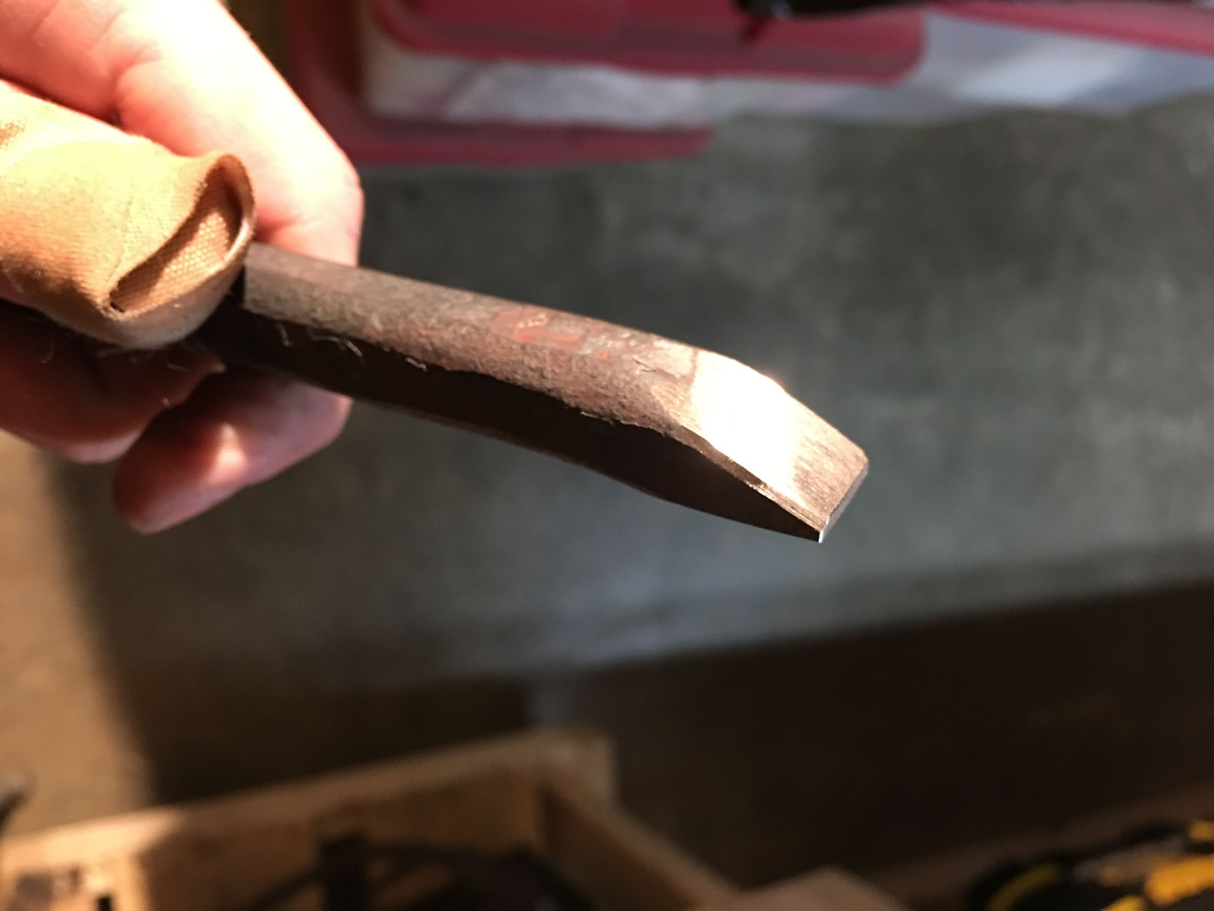 HAND FORGED Cold Chisel, From a Rusty Old Coil Spring : 10 Steps (with ...