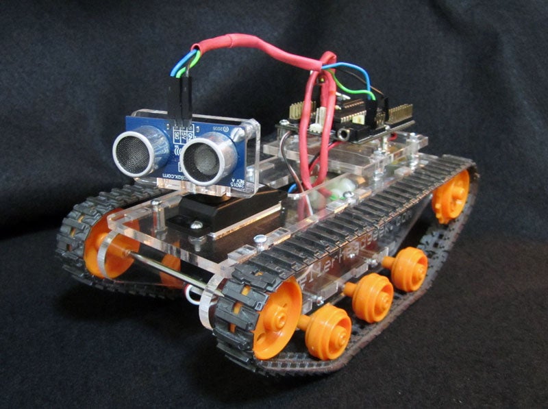 'Little Tank' Robot Arduino/Picaxe/Tamiya Platform : 9 Steps ...