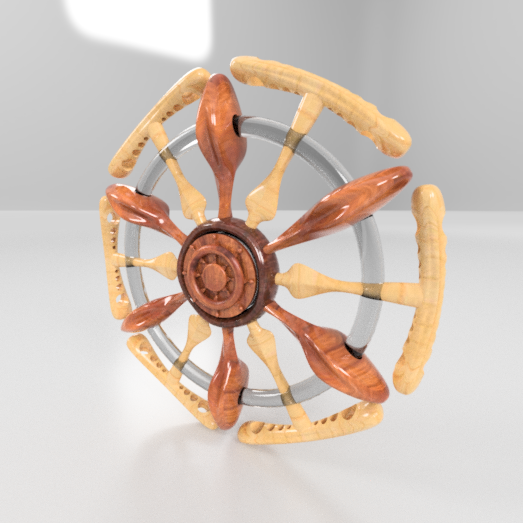 Rudder Wheel Spinner - Instructables