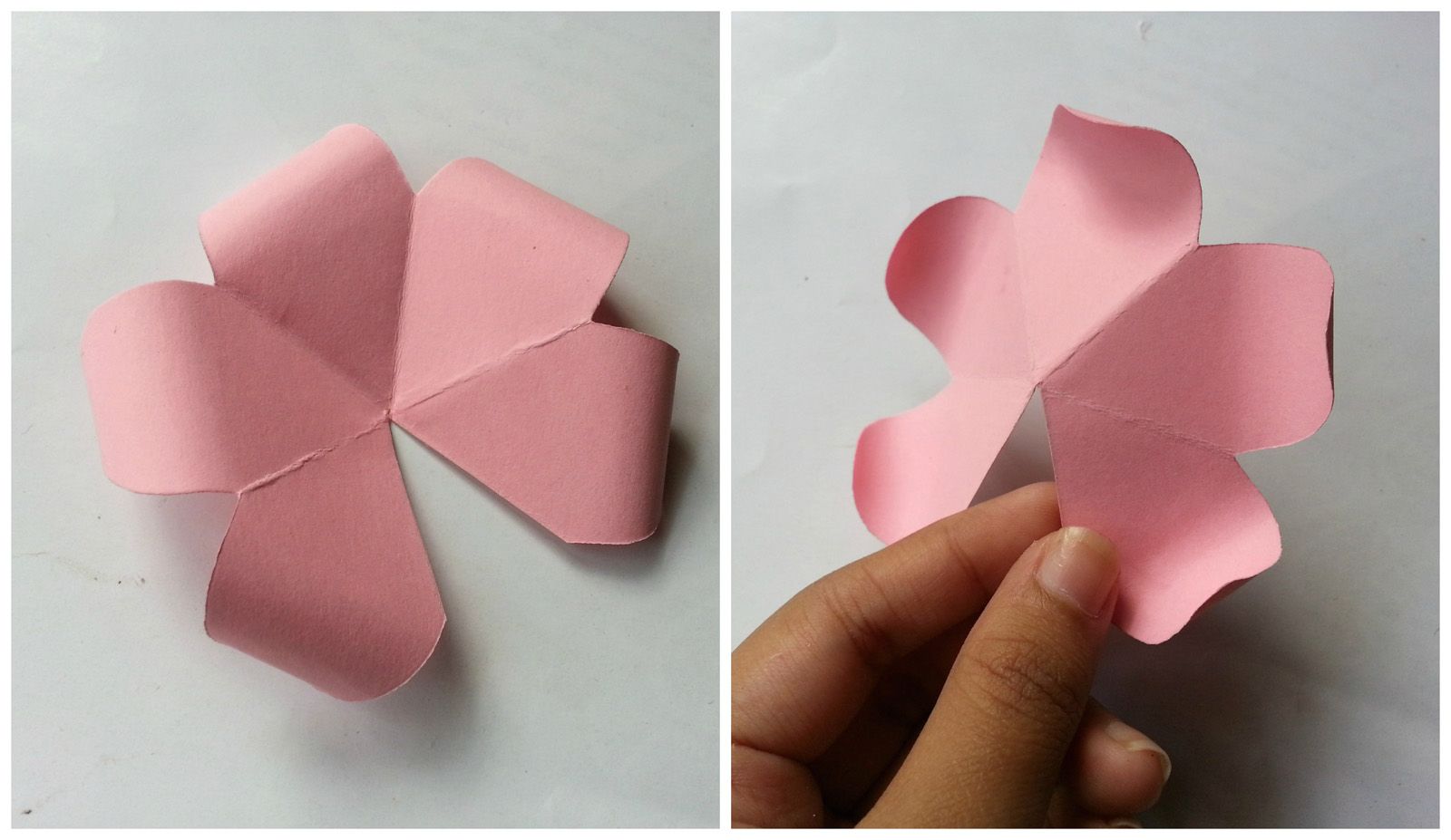 DIY Paper Flowers (Folding Tricks) : 5 Steps (with Pictures ...