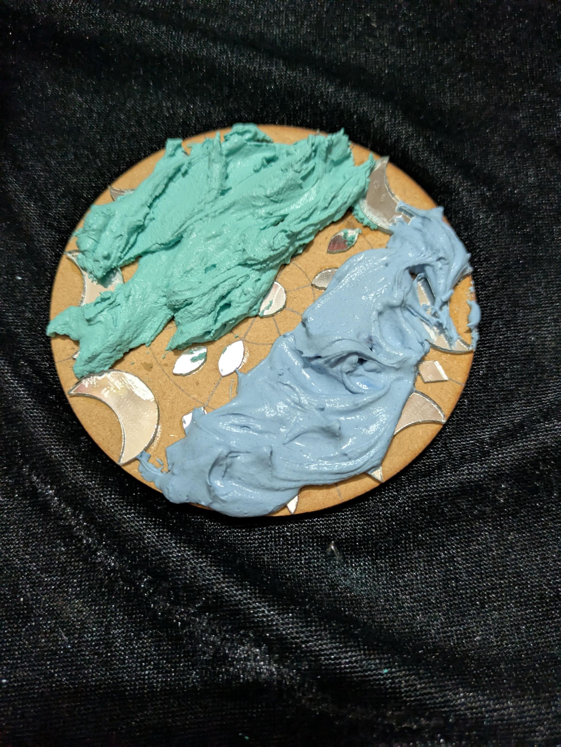 Blue Mosaic Mirror Coaster : 14 Steps (with Pictures) - Instructables