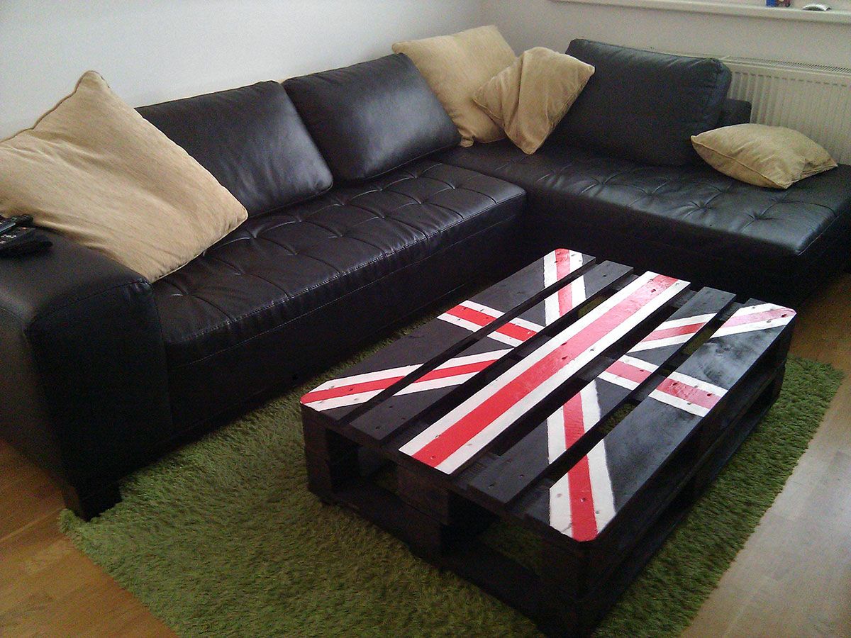 "Union Jack" Palette Table : 3 Steps (with Pictures) - Instructables