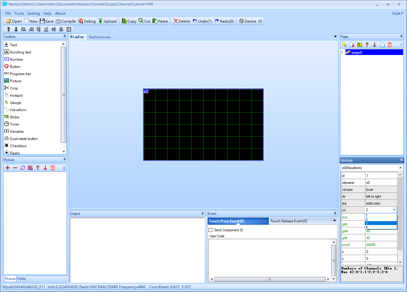 Arduino Nano and Visuino: Display BME280 Temperature Humidity and ...