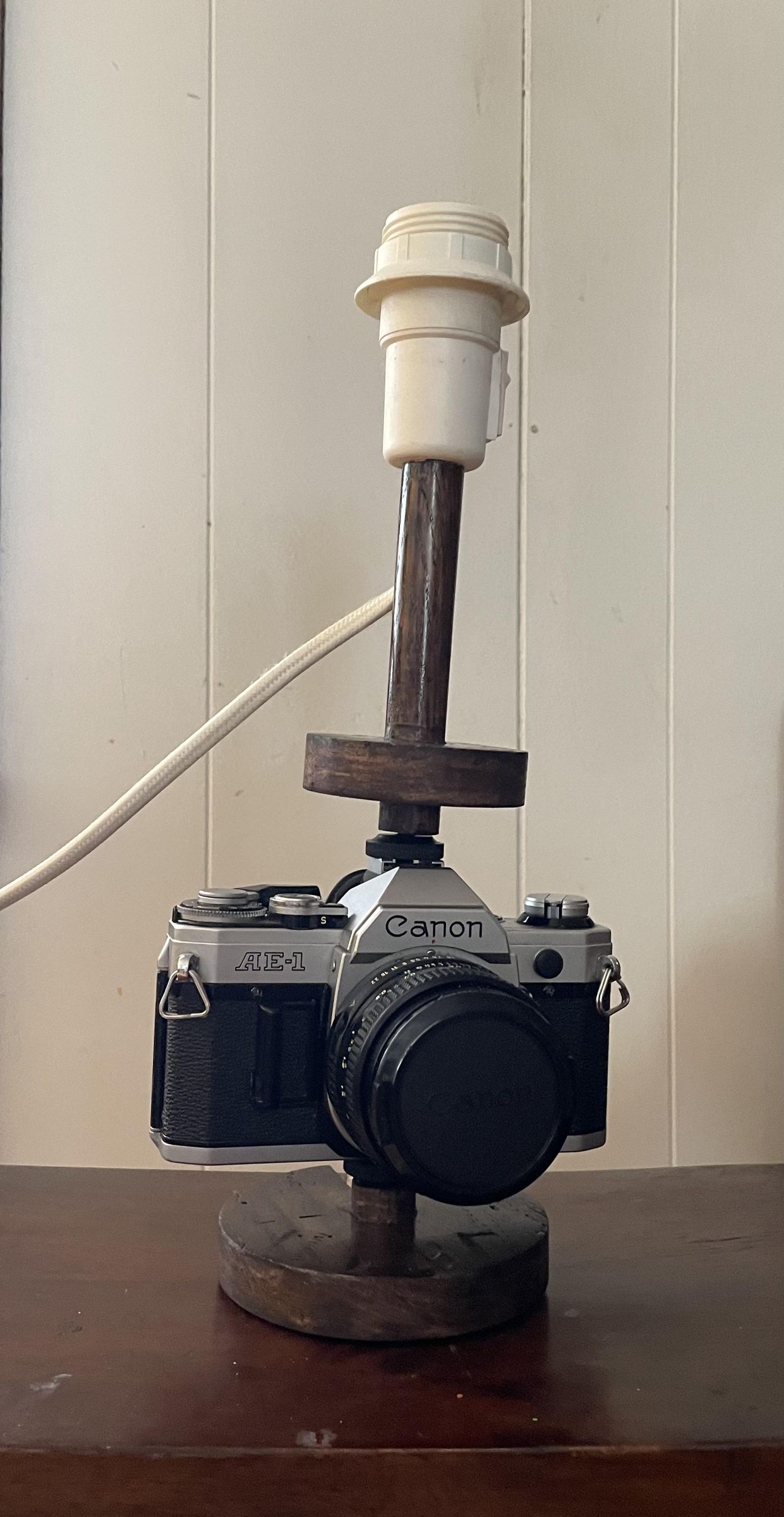Vintage Camera Lamp With DIY 35mm Slide Shade : 14 Steps (with Pictures ...