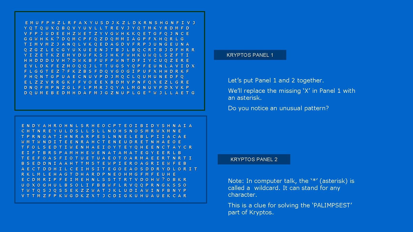 HOW TO SOLVE SANBORN'S KRYPTOS: Part 4 - the Meaning of K4 : 11 Steps ...