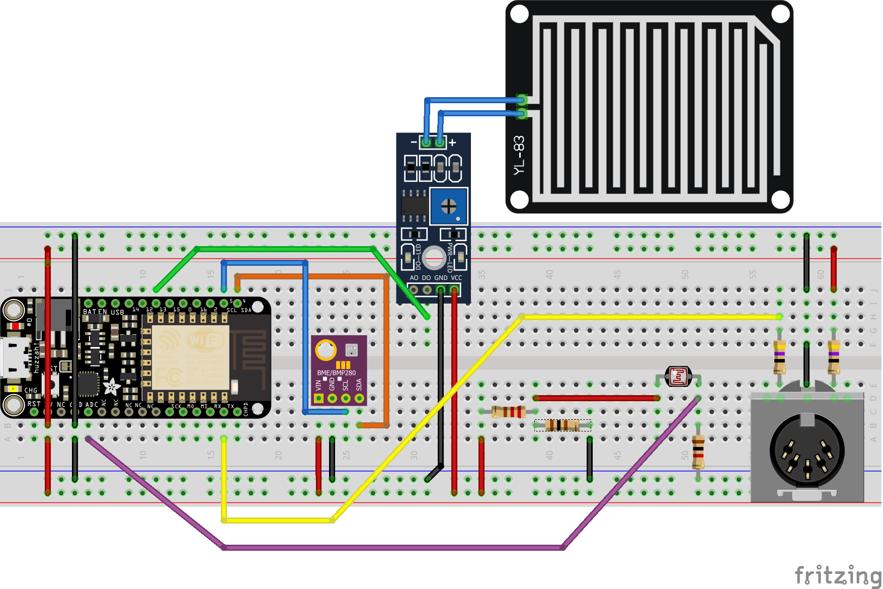 Weather Based Music Generator (ESP8266 Based Midi Generator) : 4 Steps ...