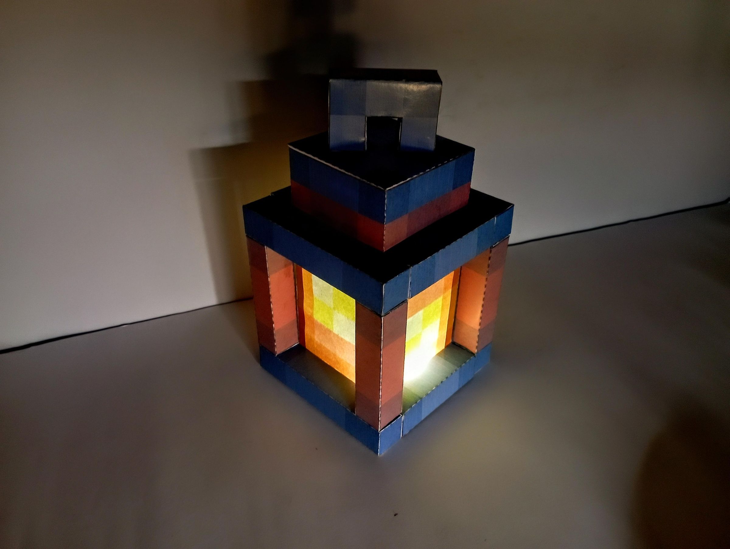 Minecraft Lantern Papercraft – Easy Cardstock Build : 7 Steps (with Pictures) - Instructables
