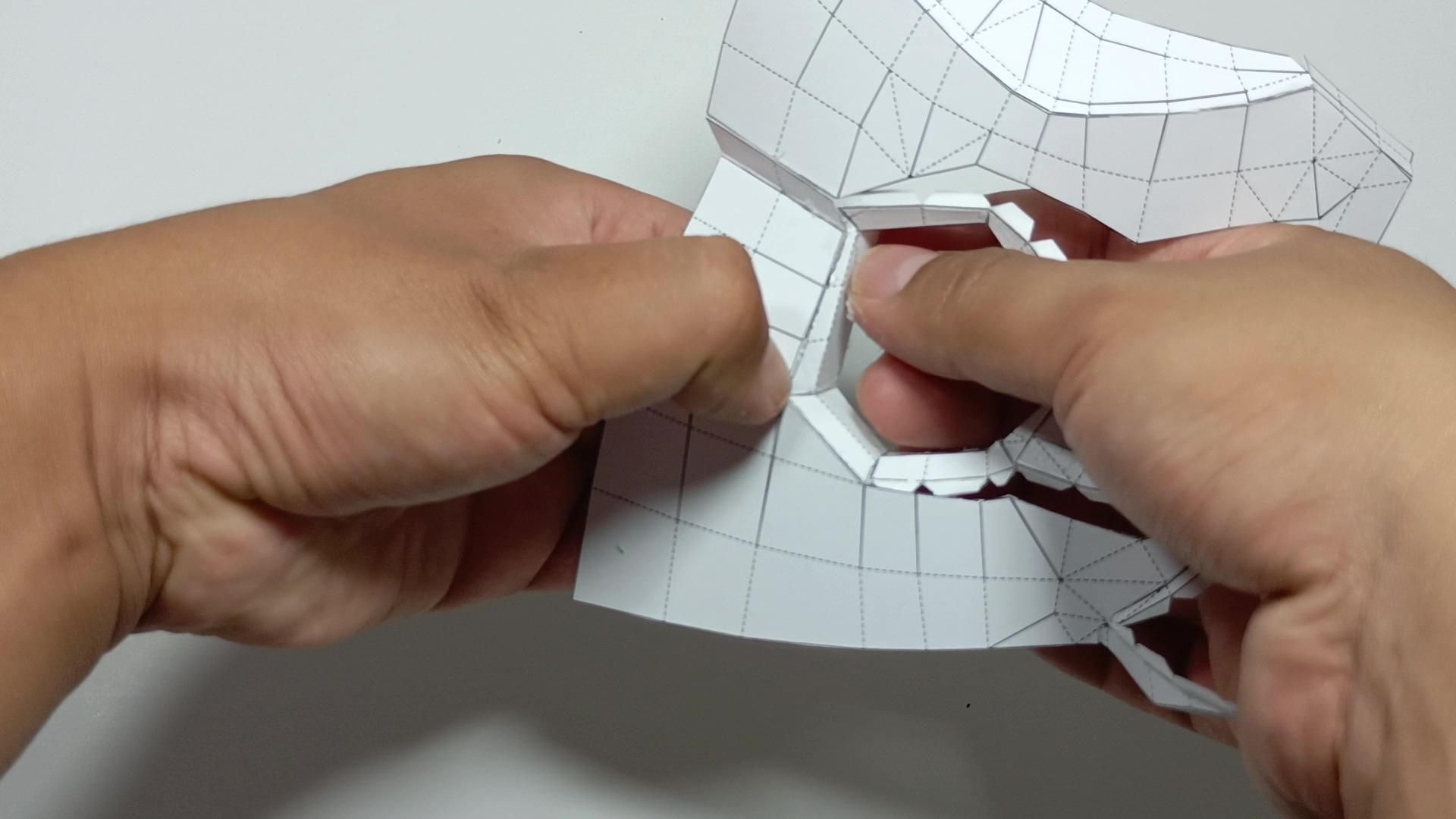 Paper Oni Mask : 45 Steps (with Pictures) - Instructables