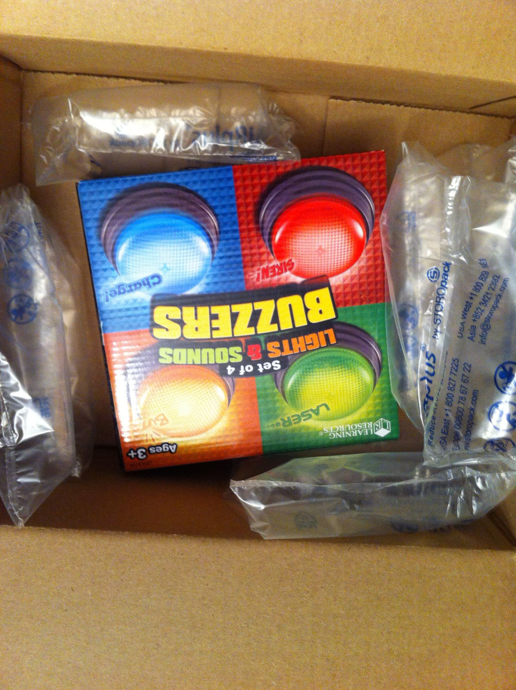 Quiz Game Controller Using "Lights and Sounds Buzzers" and Arduino : 5 ...