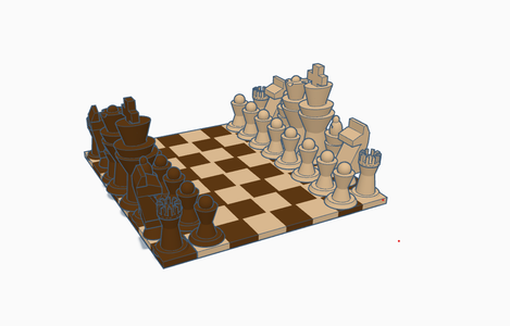 How to Make a 3D Printable Chess Set With Autodesk Tinkercad : 19 Steps ...