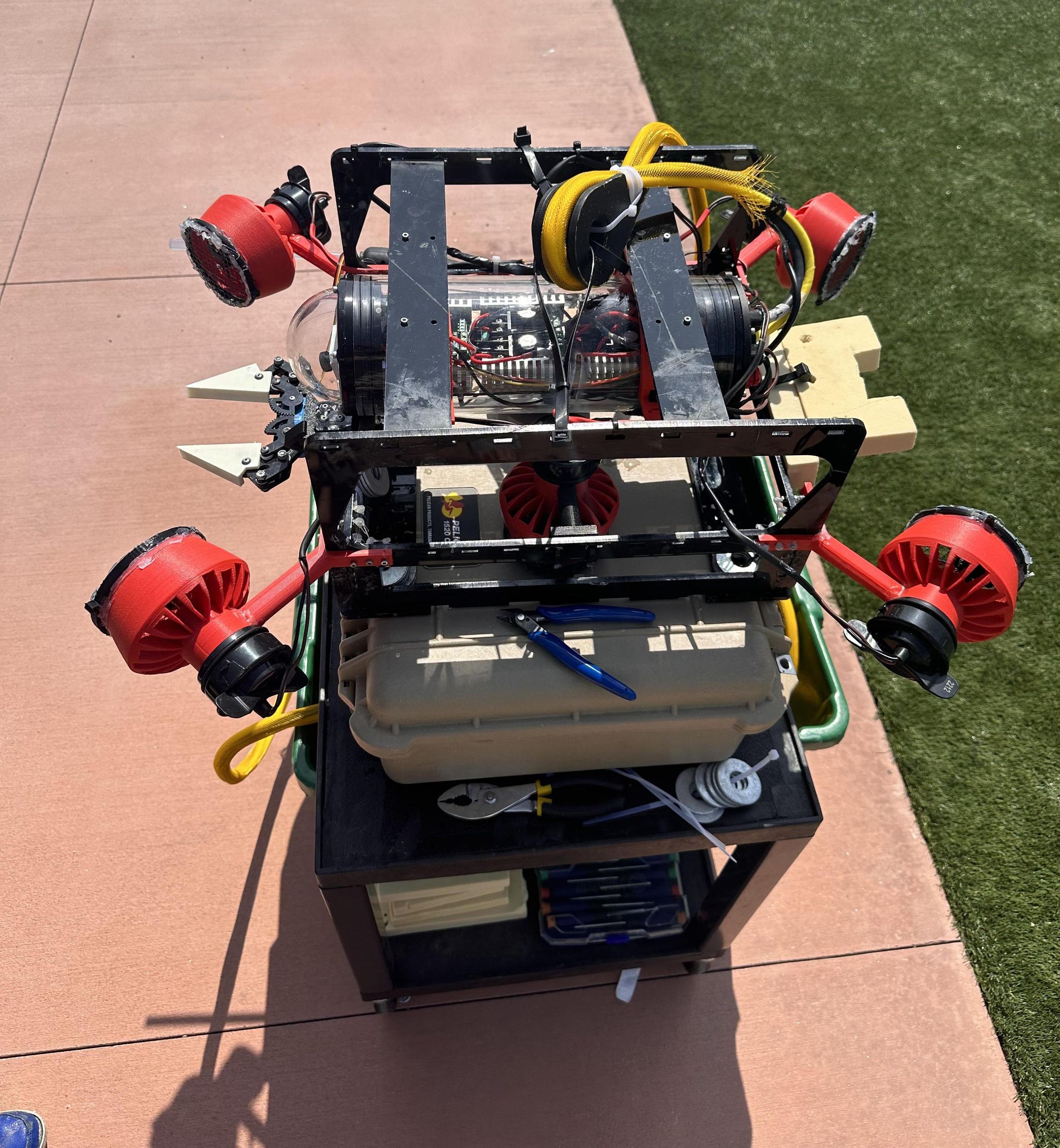 Underwater Remotely Operated Vehicle (rov) Frame for CNC Machining : 4 ...