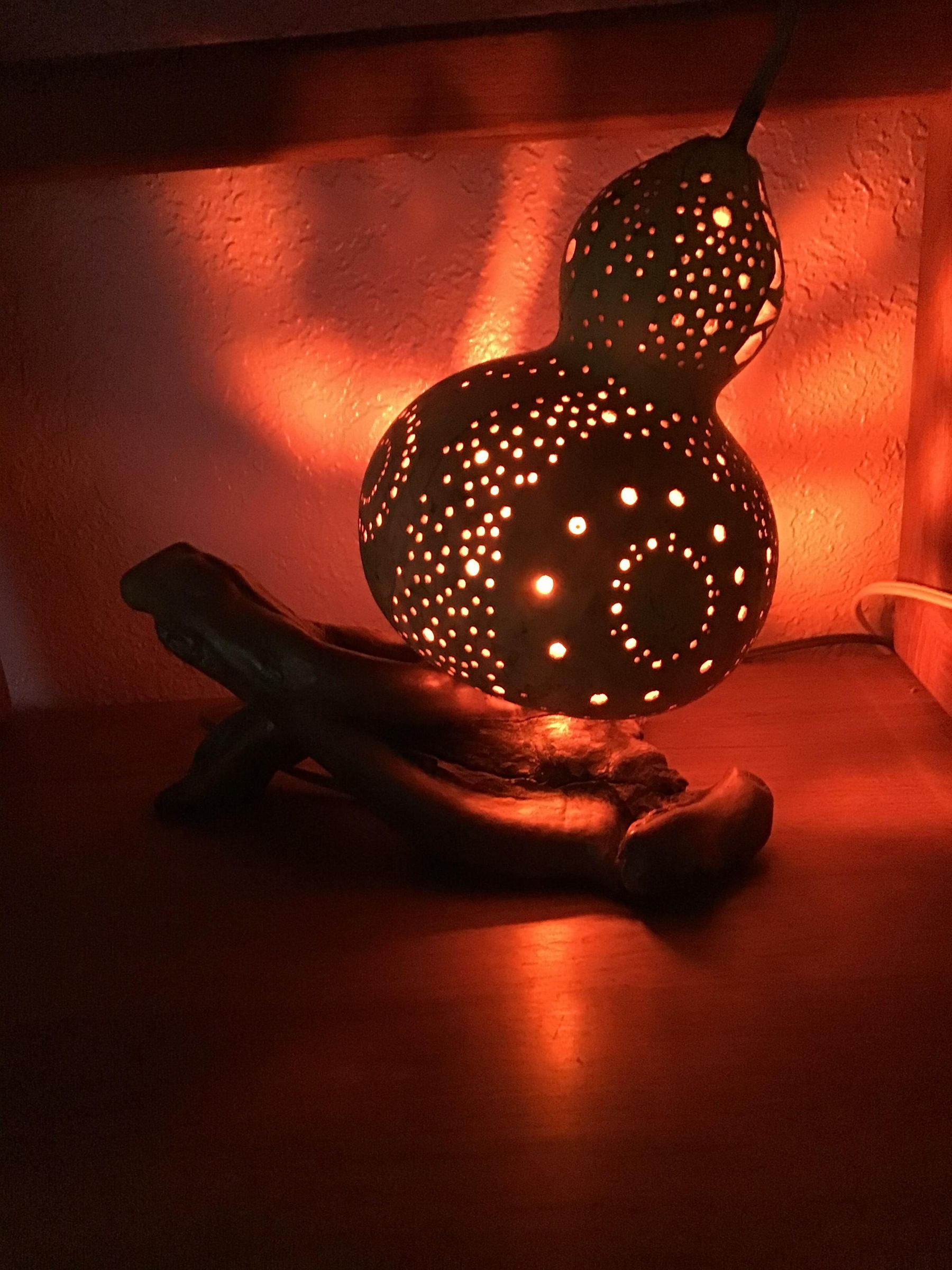 Artsy Gourd Luminaries : 5 Steps (with Pictures) - Instructables