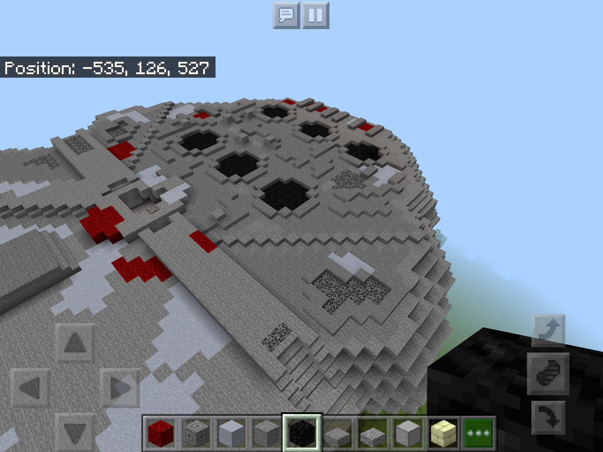 Minecraft - the Millennium Falcon : 7 Steps - Instructables