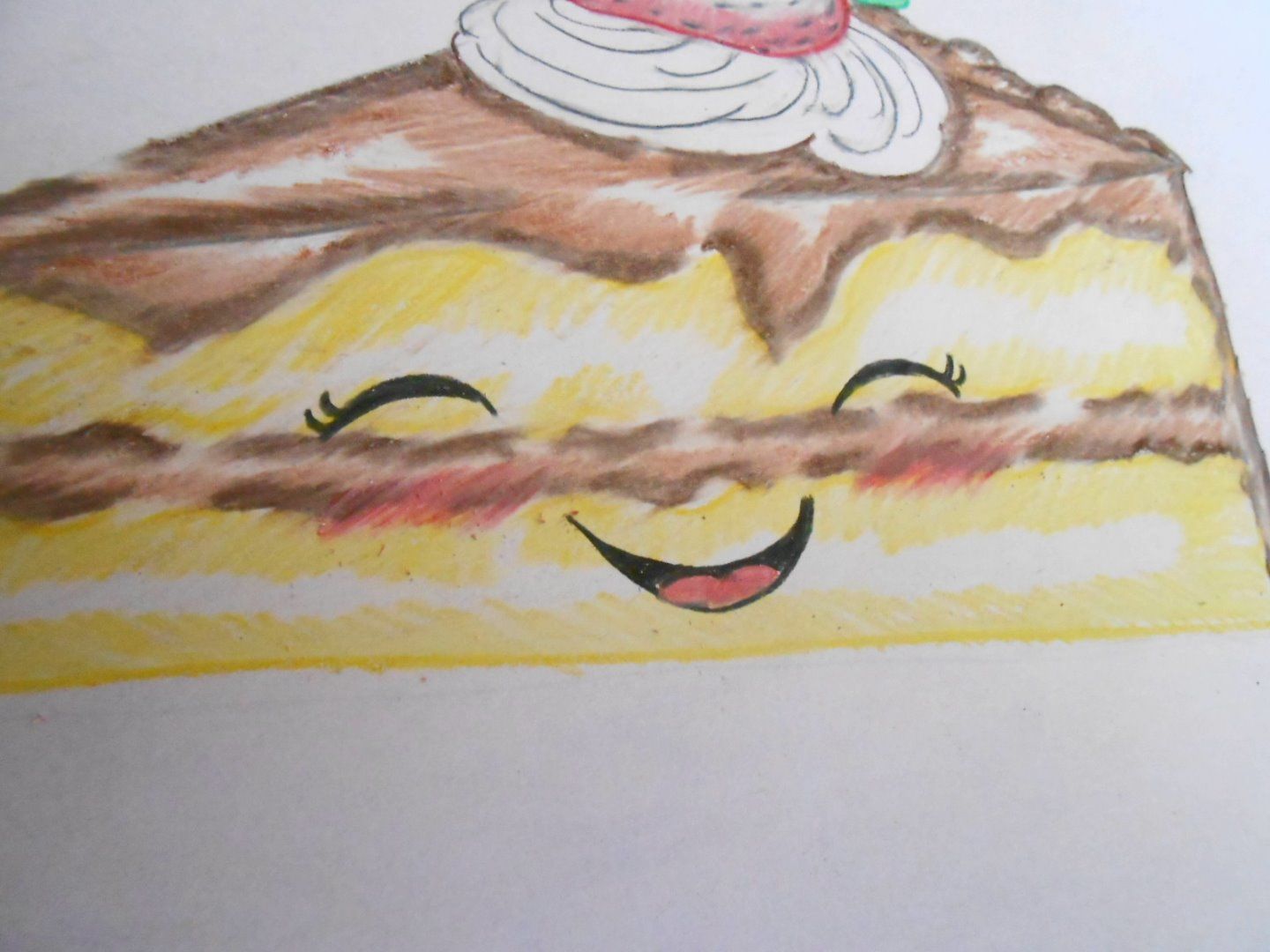 How to Draw a Kawaii Cake Slice : 9 Steps - Instructables