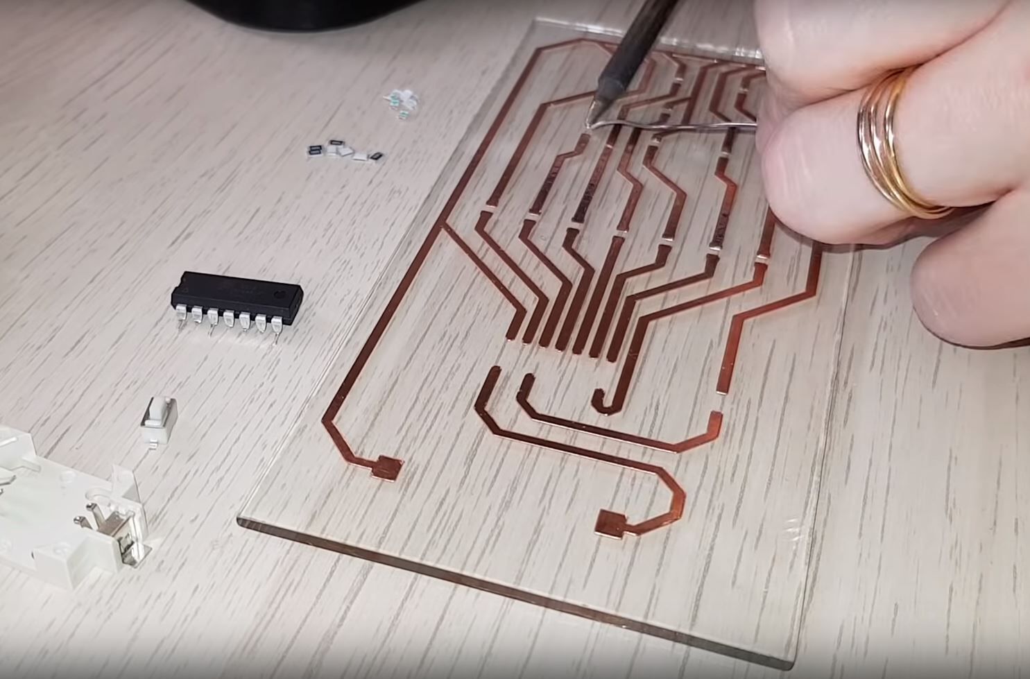 Creating Easy Glass Circuit Boards at Home : 5 Steps (with Pictures ...