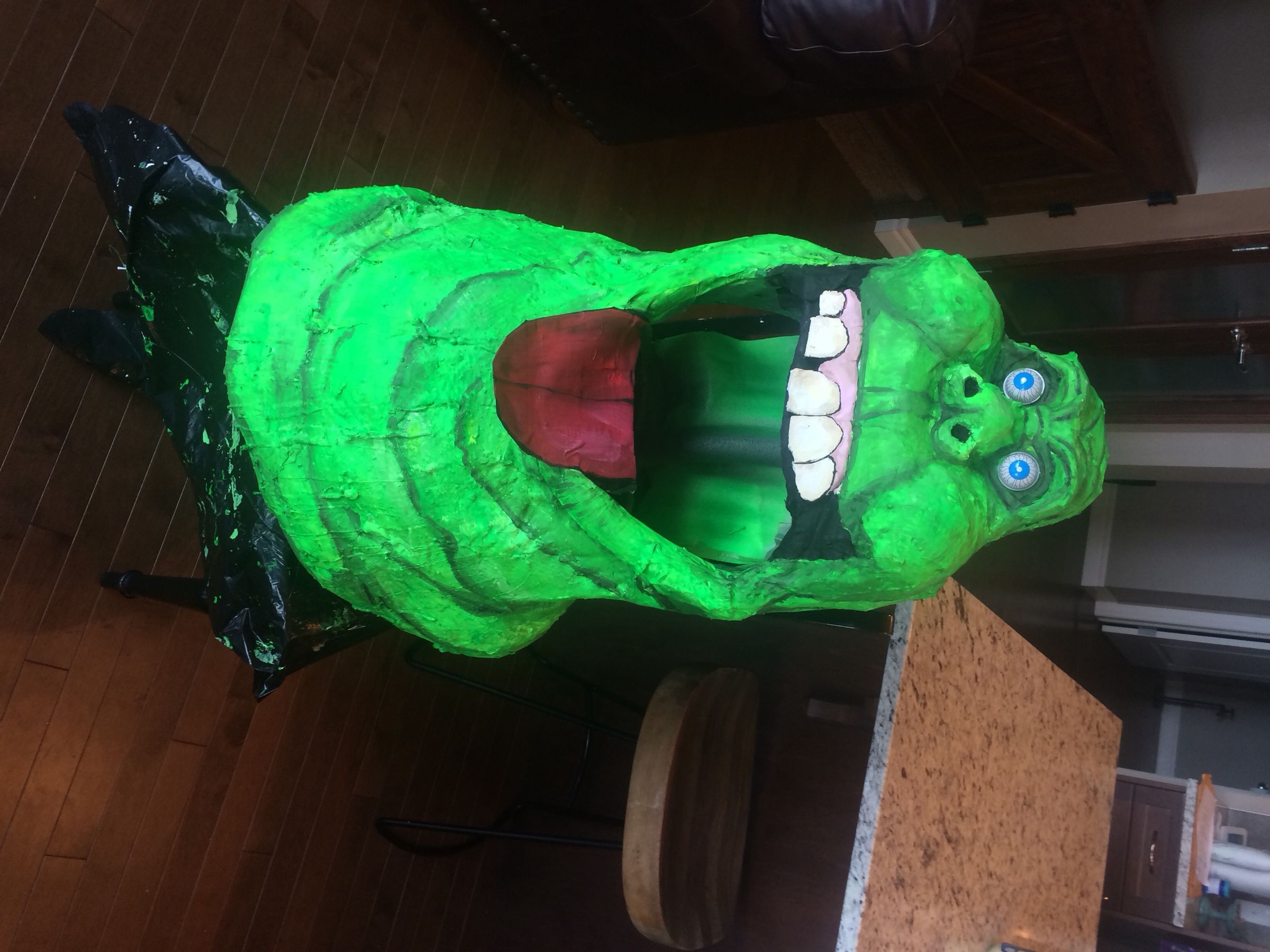 Slimer Ghostbusters Costume : 11 Steps (with Pictures) - Instructables